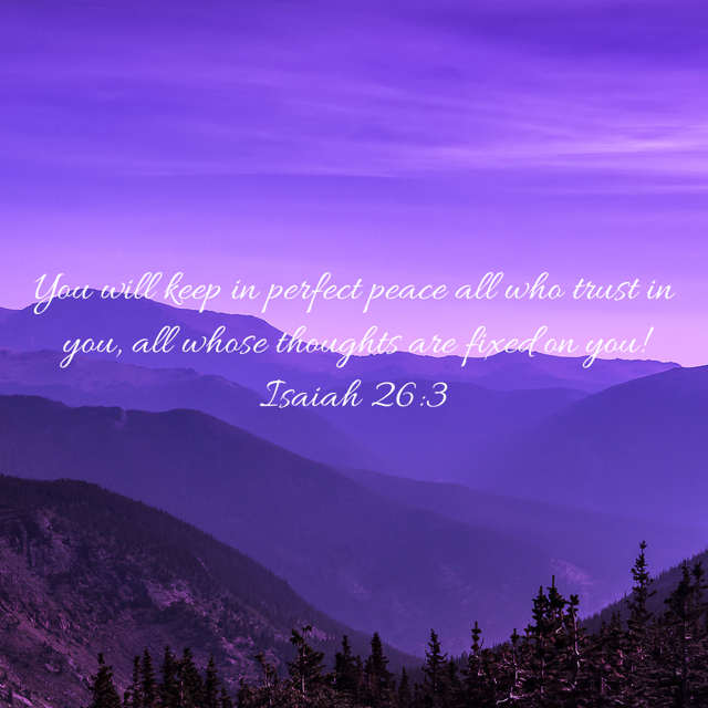 Perfect Peace – BibleJournal.net