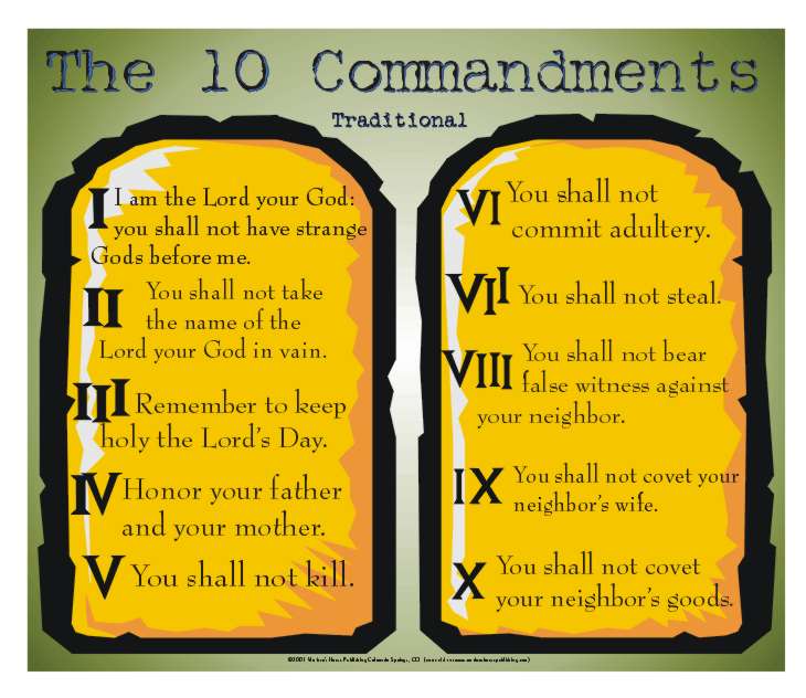 Ten Commandments Then and Now – BibleJournal.net